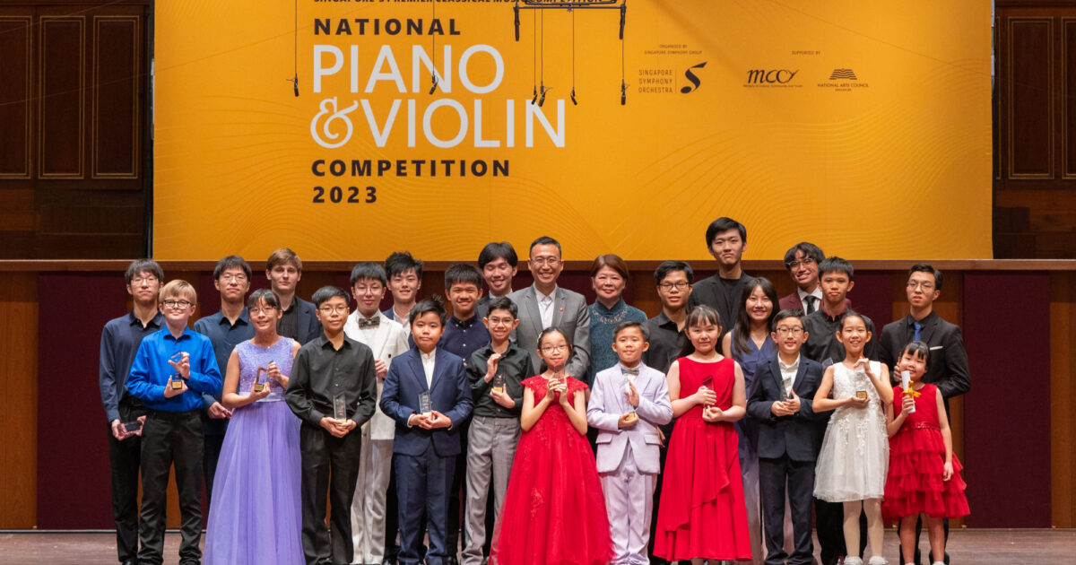 National Piano & Violin Competition… | Singapore Symphony Orchestra